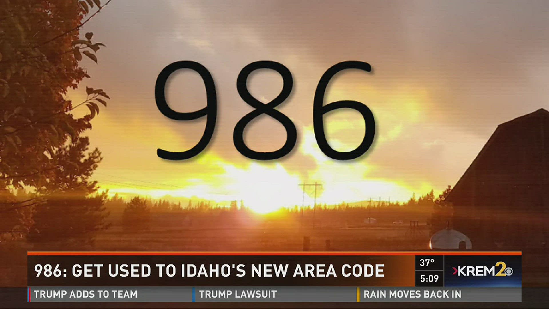 986: Get used to Idaho's new area code | krem.com