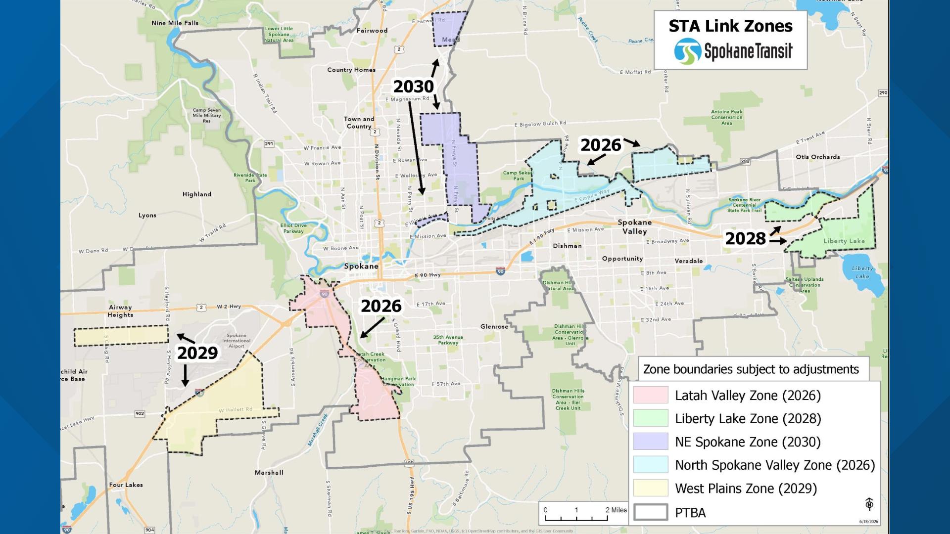 Spokane Transit Authority announces new on-demand service 'STA Link ...