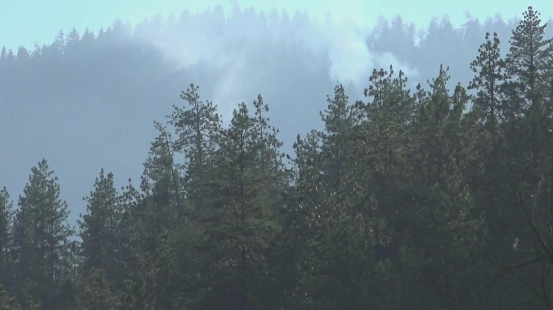 Evacuations in place for large fire near Red Lake | krem.com