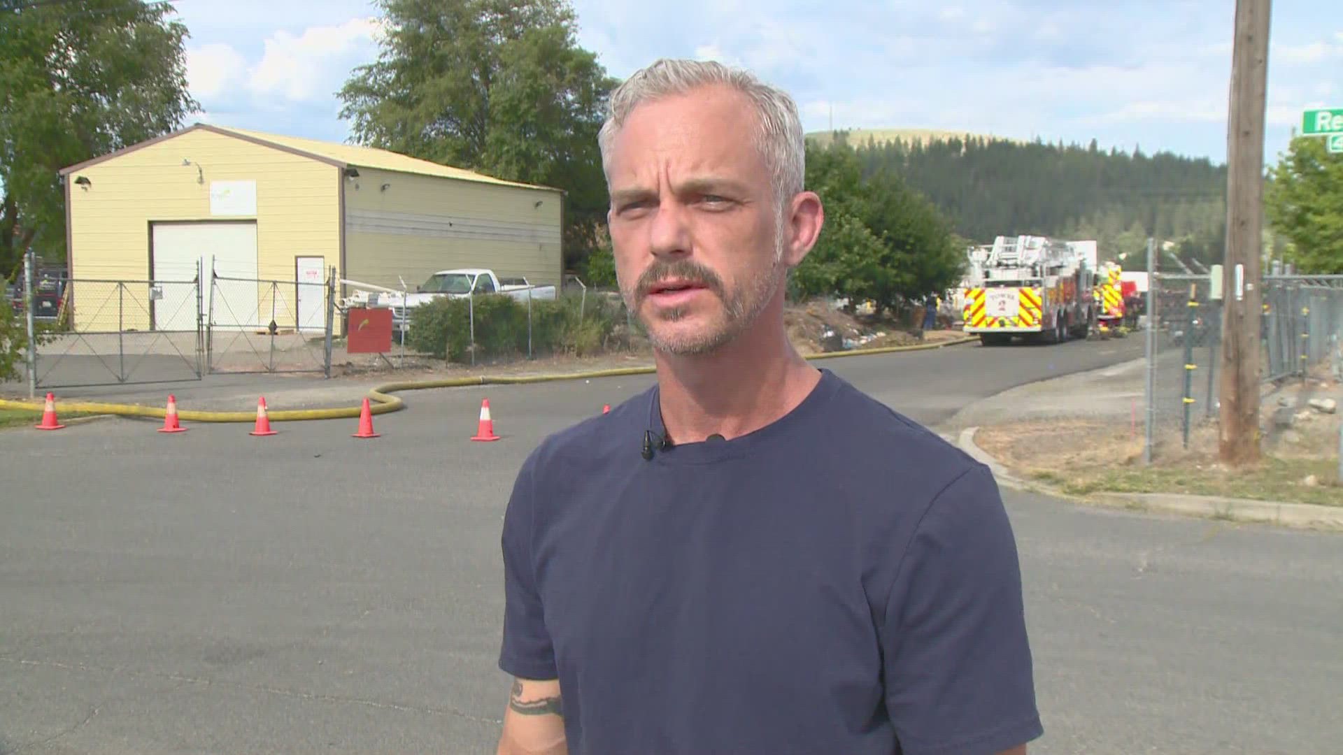 Watch: Spokane fire officials say Hillyard house fire started in garage ...