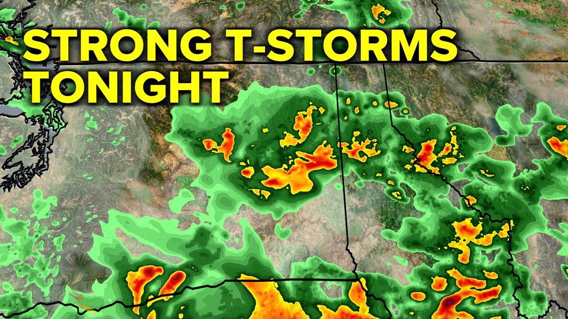 Strong thunderstorms, lightning forecasted for Thursday night in the ...
