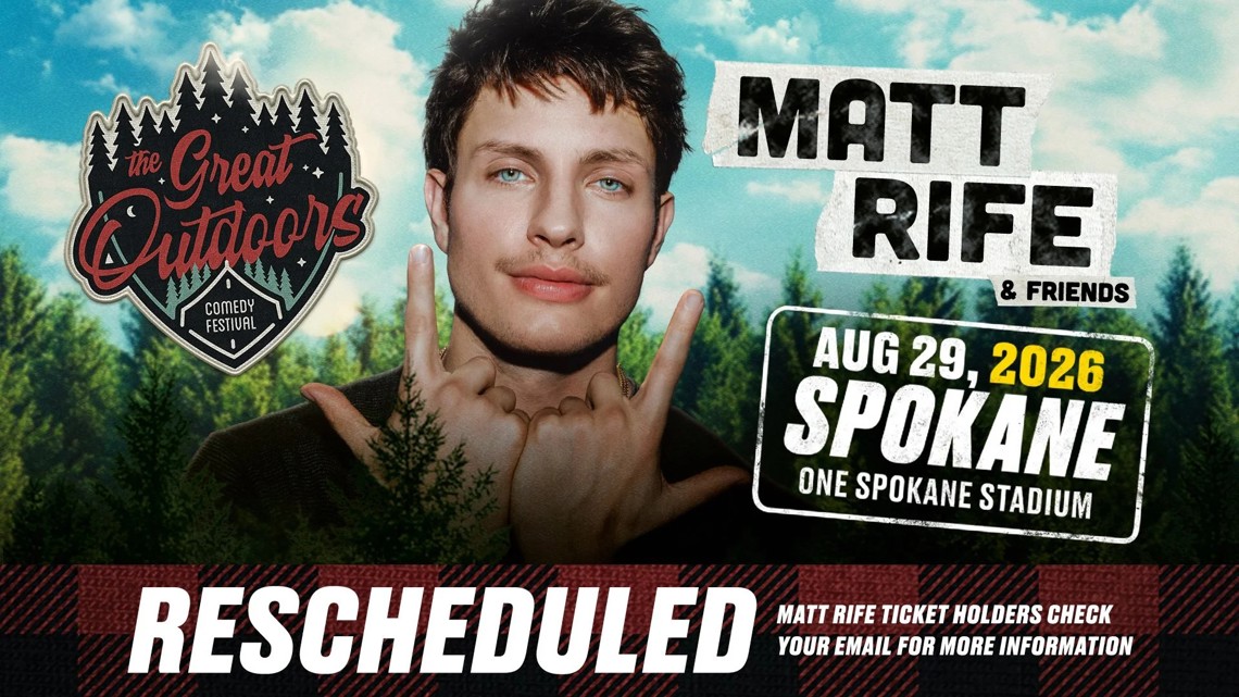 Matt Rife’s Spokane Comedy Show Postponed to 2026 — What to Know | krem.com