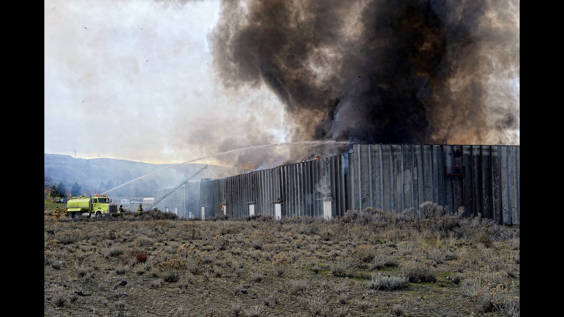 Tonasket warehouse destroyed in fire | krem.com