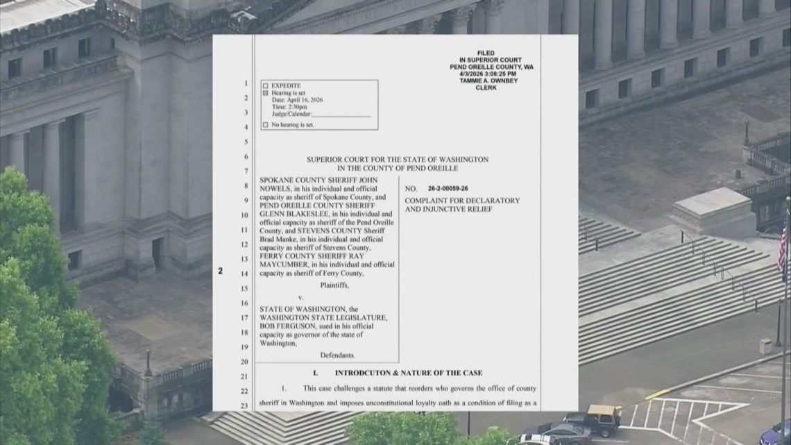 'They want the state to control everything': WA sheriffs file challenge ...