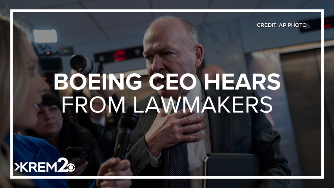 Boeing CEO meets with Washington lawmakers amidst ongoing ...