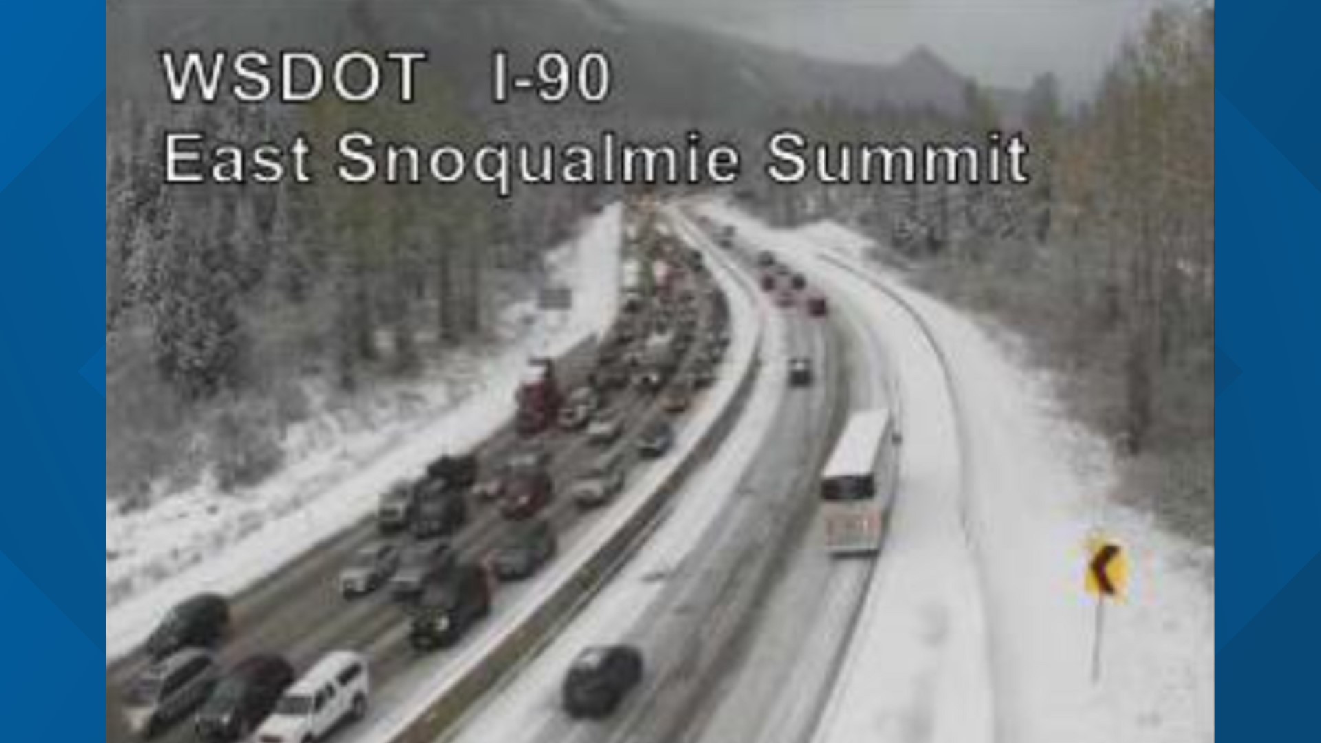 I 90 Over Snoqualmie Pass Reopened Krem I 90 Over Snoqualmie Pass Reopened Krem