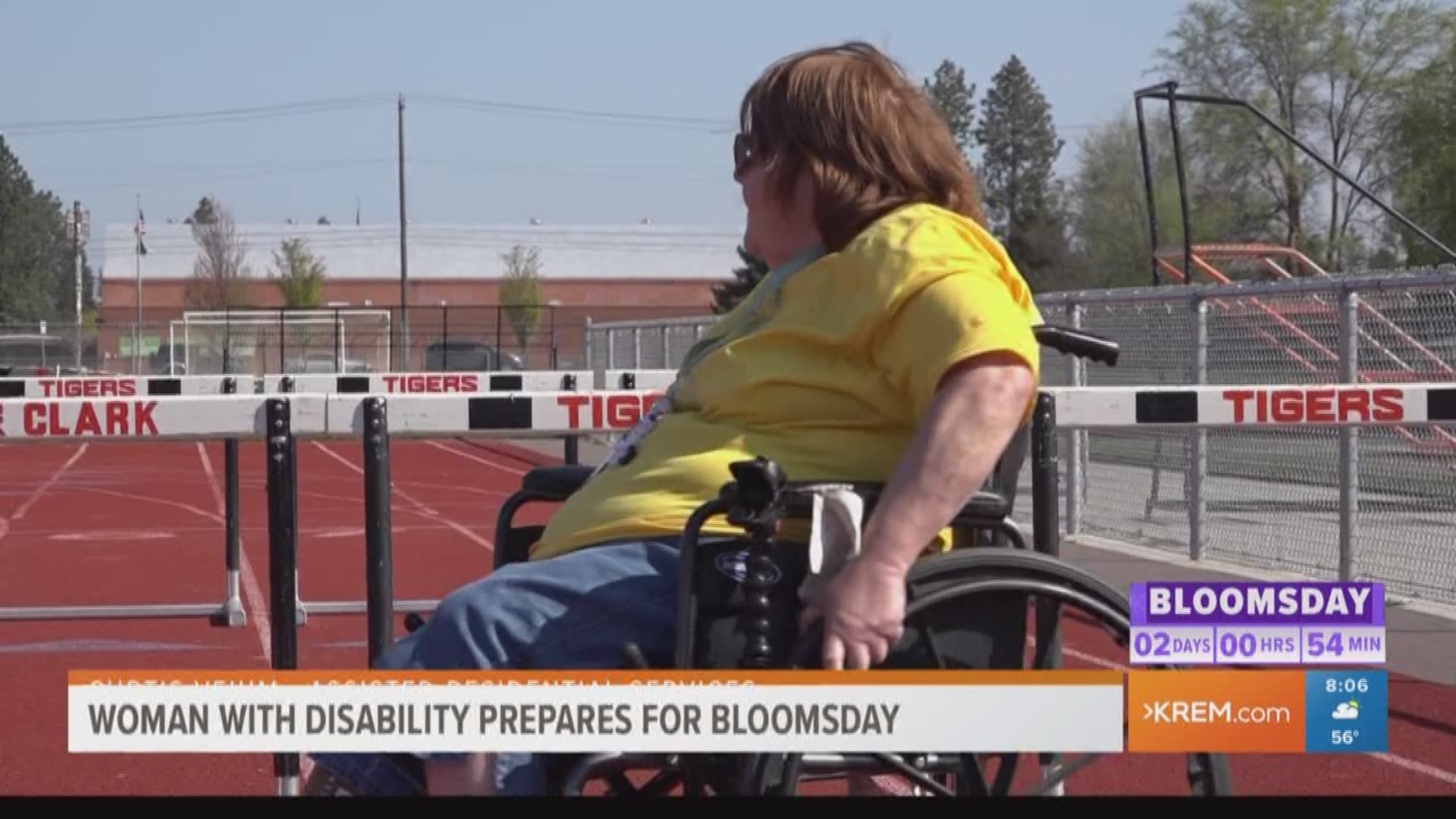 Woman with disability ready to fulfill her dream of crossing the ...