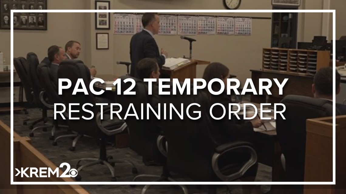 Judge grants temporary restraining order against PAC-12 to prevent ...