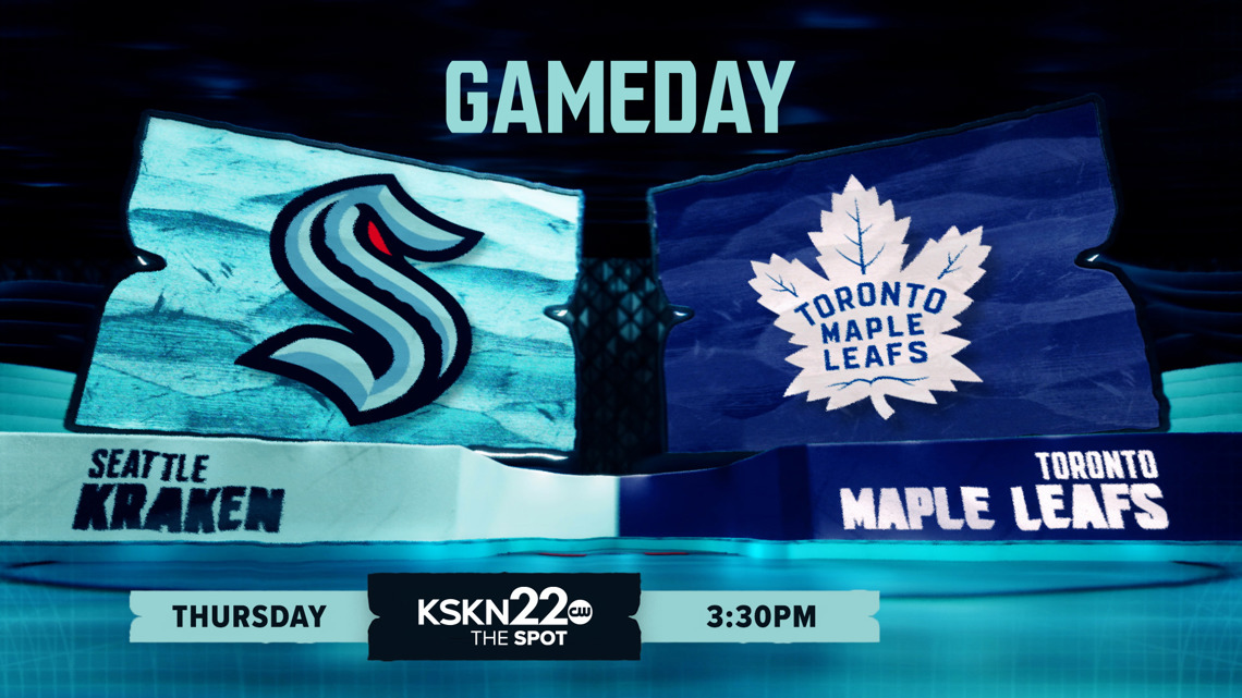 How to watch Thursday’s Kraken game vs the Toronto Maple Leafs | krem.com