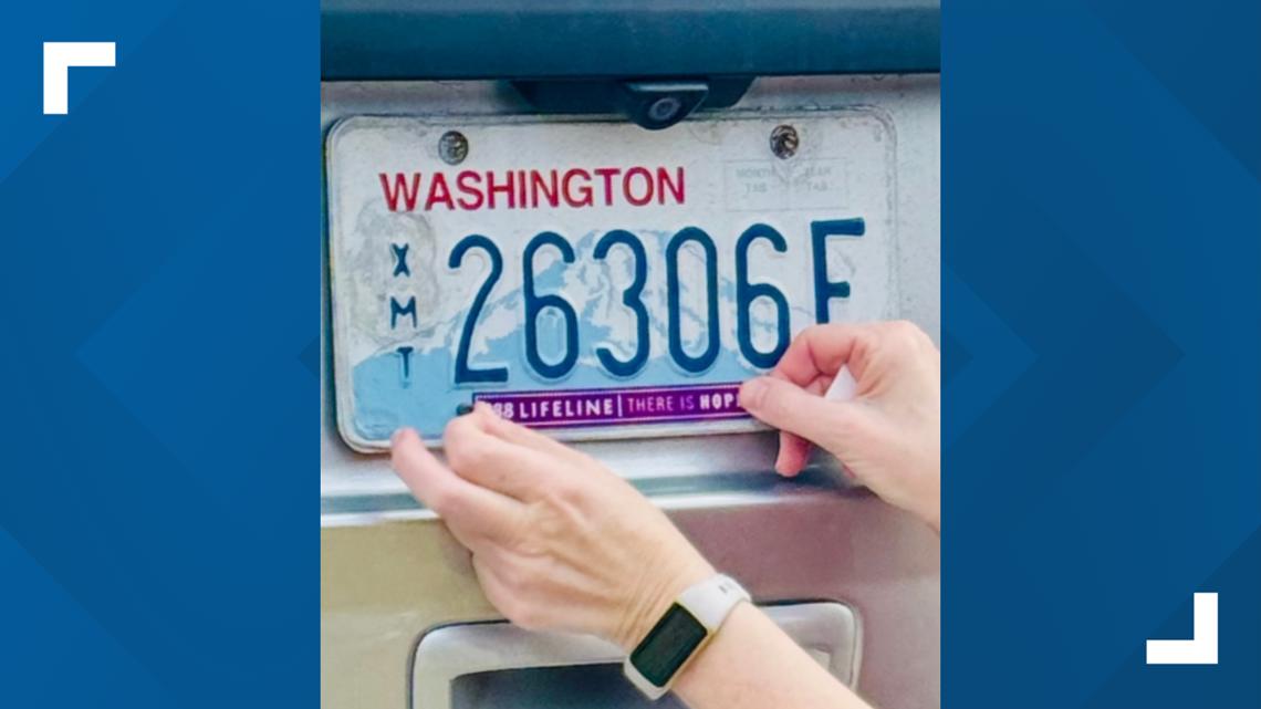 Spokane County supporting veteran suicide prevention with license plate ...