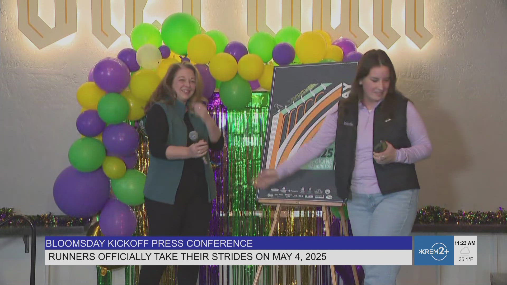 Watch: Bloomsday 2025 Kickoff Press Conference | krem.com