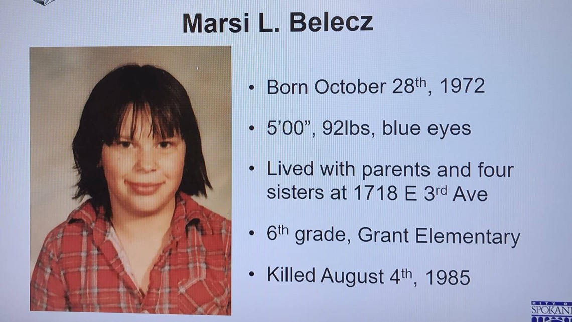 Spokane Police Solve 1985 Cold Case Murder Of 12 Year Old Girl Through