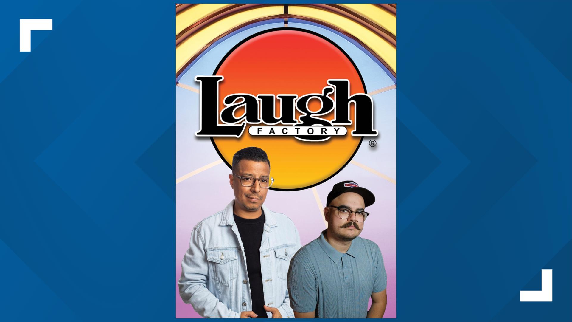 Comedians Jerry Garcia and Christian Zaragoza at Laugh Factory | krem.com