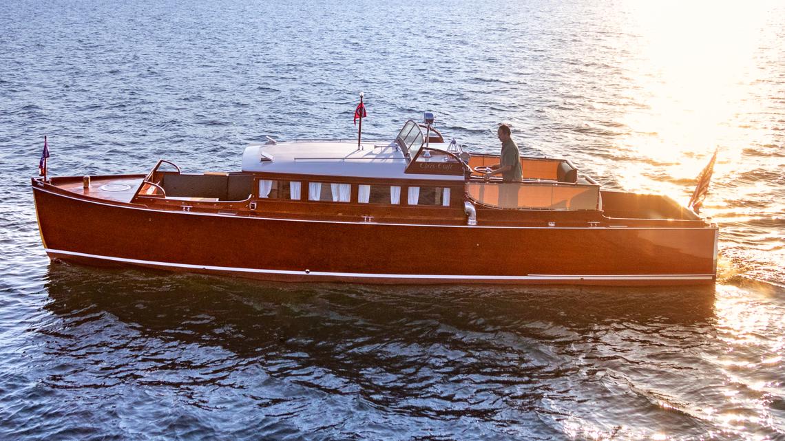 Restored wooden yacht from 1929 is for sale in Coeur d'Alene | krem.com