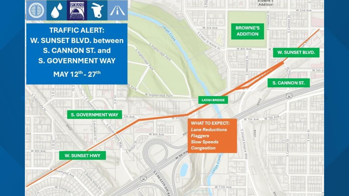 Plan Ahead: Construction set to impact West Hills, Cliff-Cannon ...