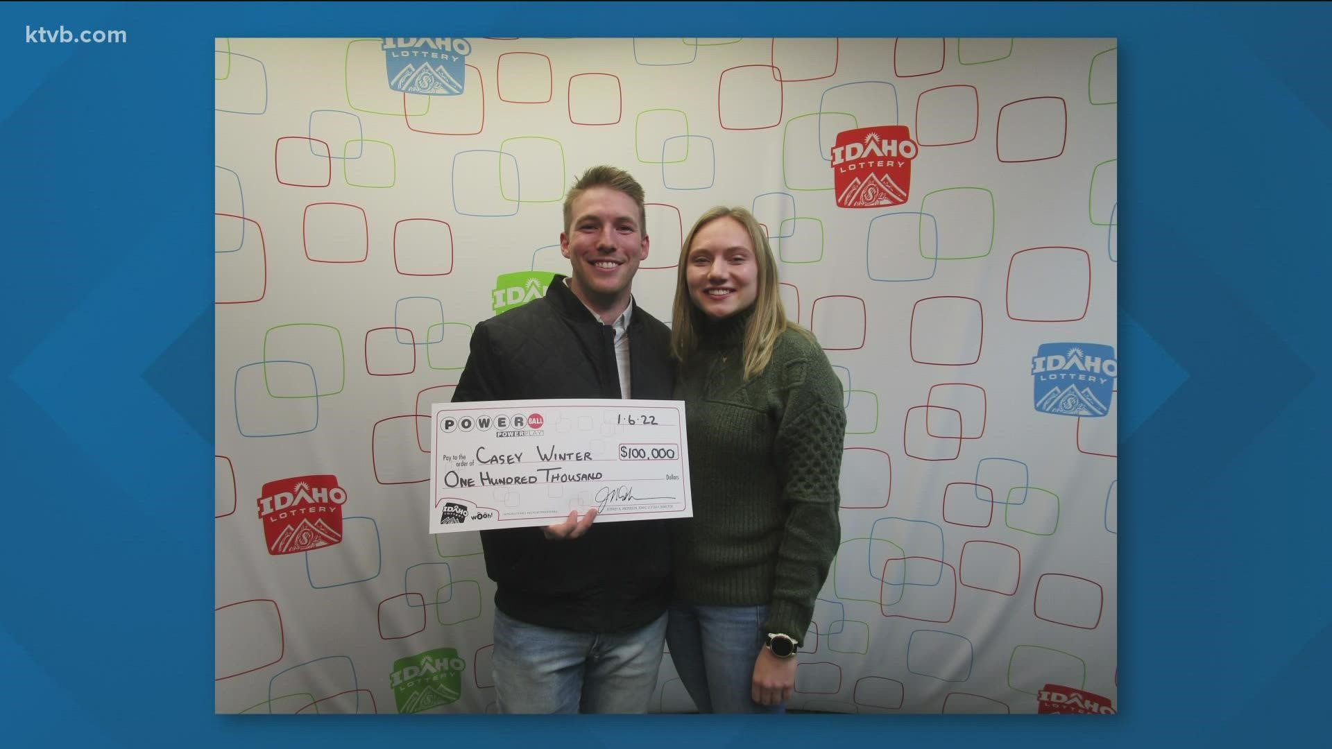 Idaho firefighter win $100,000 Powerball prize | krem.com