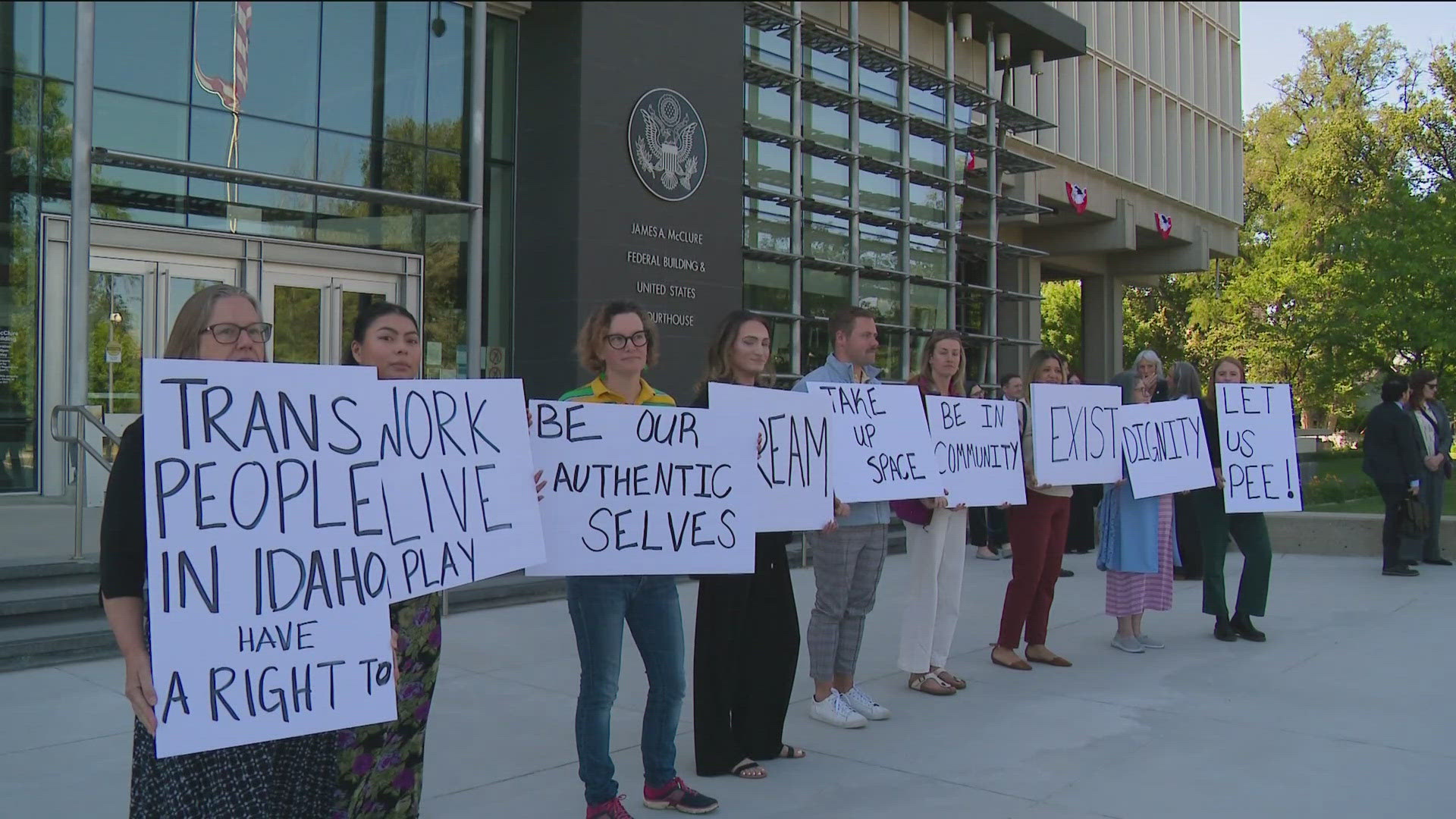 Judge temporarily blocks portion of Idaho transgender bathroom law ...