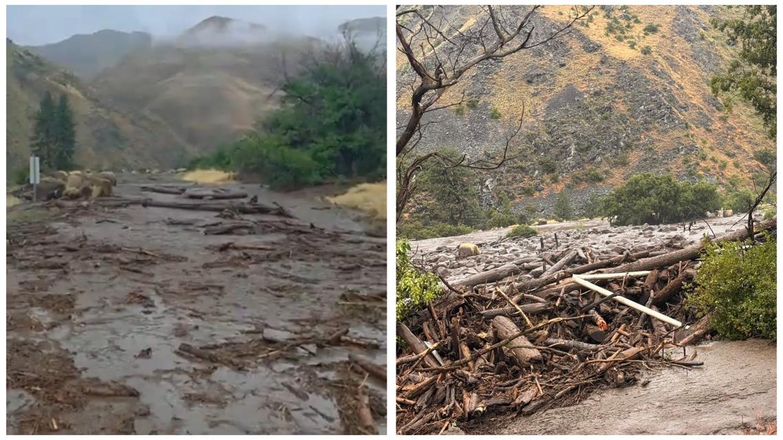 Landslide closes Highway 95; detour available for small vehicles | krem.com