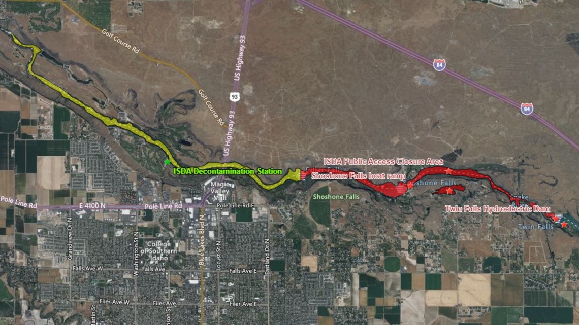 Snake River reopened section after quagga mussel treatment | krem.com