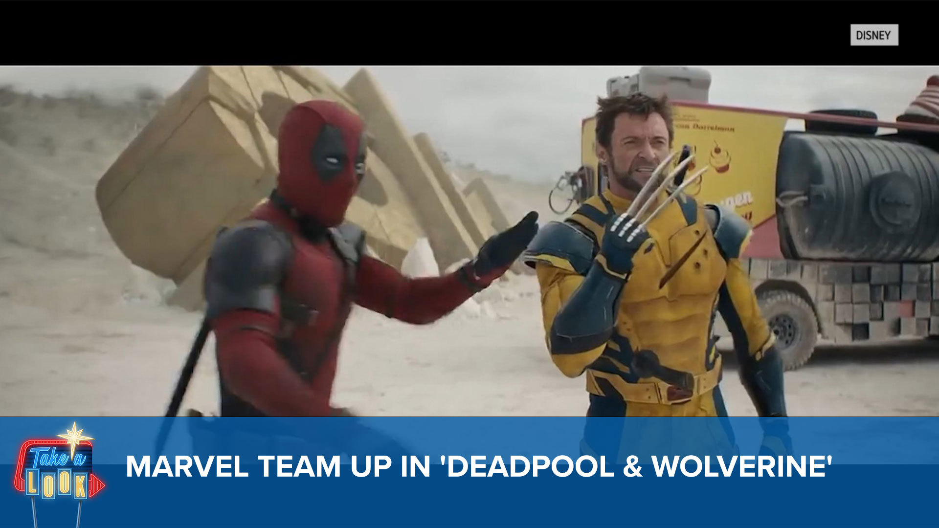 Two Marvel characters team up in 'Deadpool & Wolverine' | Take a Look ...