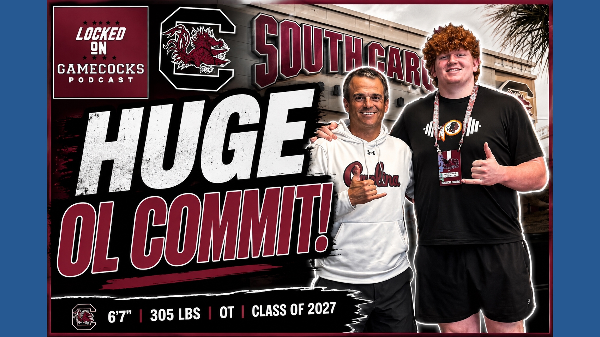 BANG! South Carolina Lands a 6'7" Giant... Then Gets Bad News | krem.com