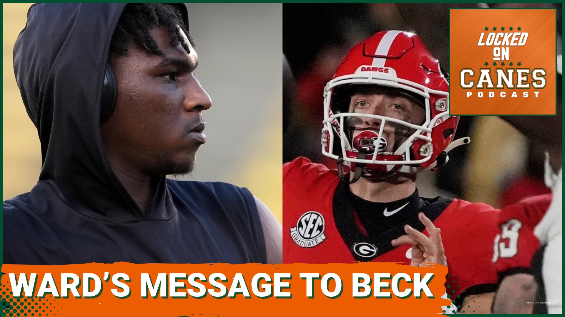 REVEALED: Is CAM WARD's Advice to new Miami Hurricanes QB CARSON BECK ...