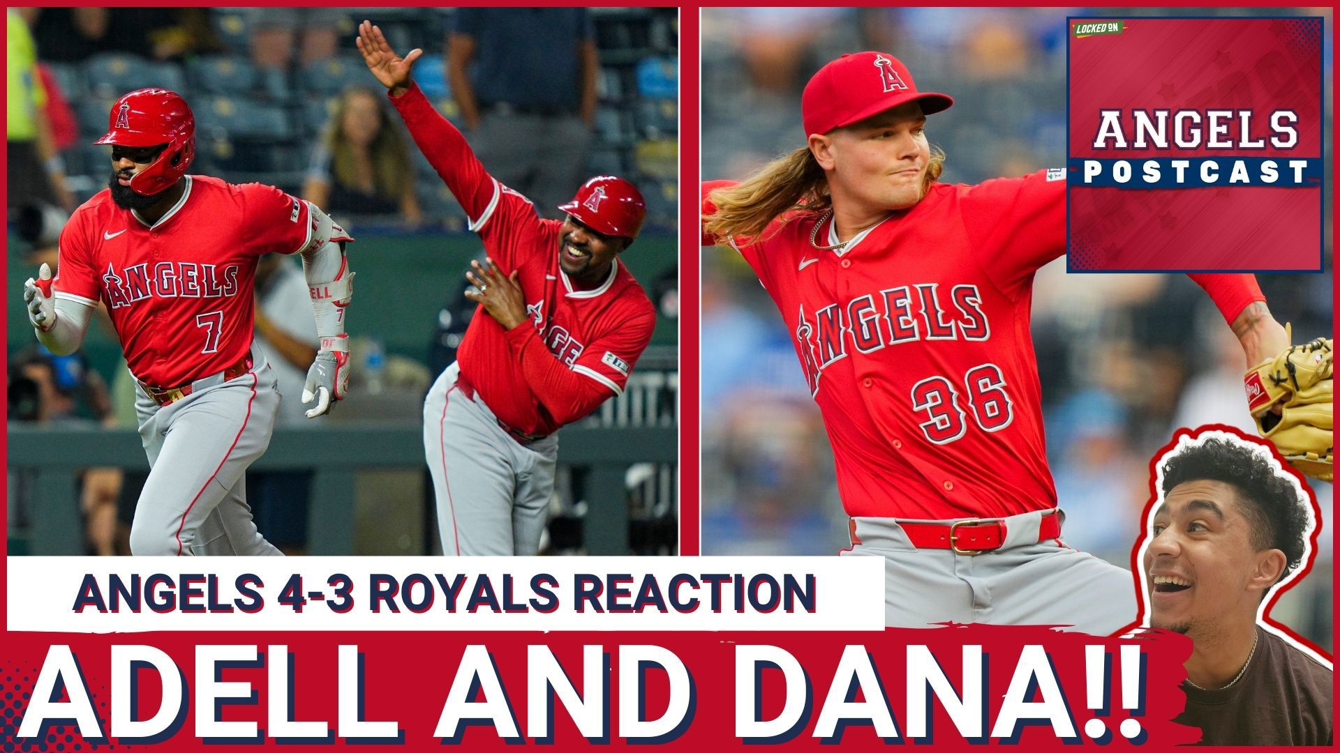 ANGELS POSTCAST: Caden Dana SOLID, Jo Adell HOMERS AGAIN in 4-3 WIN vs ...