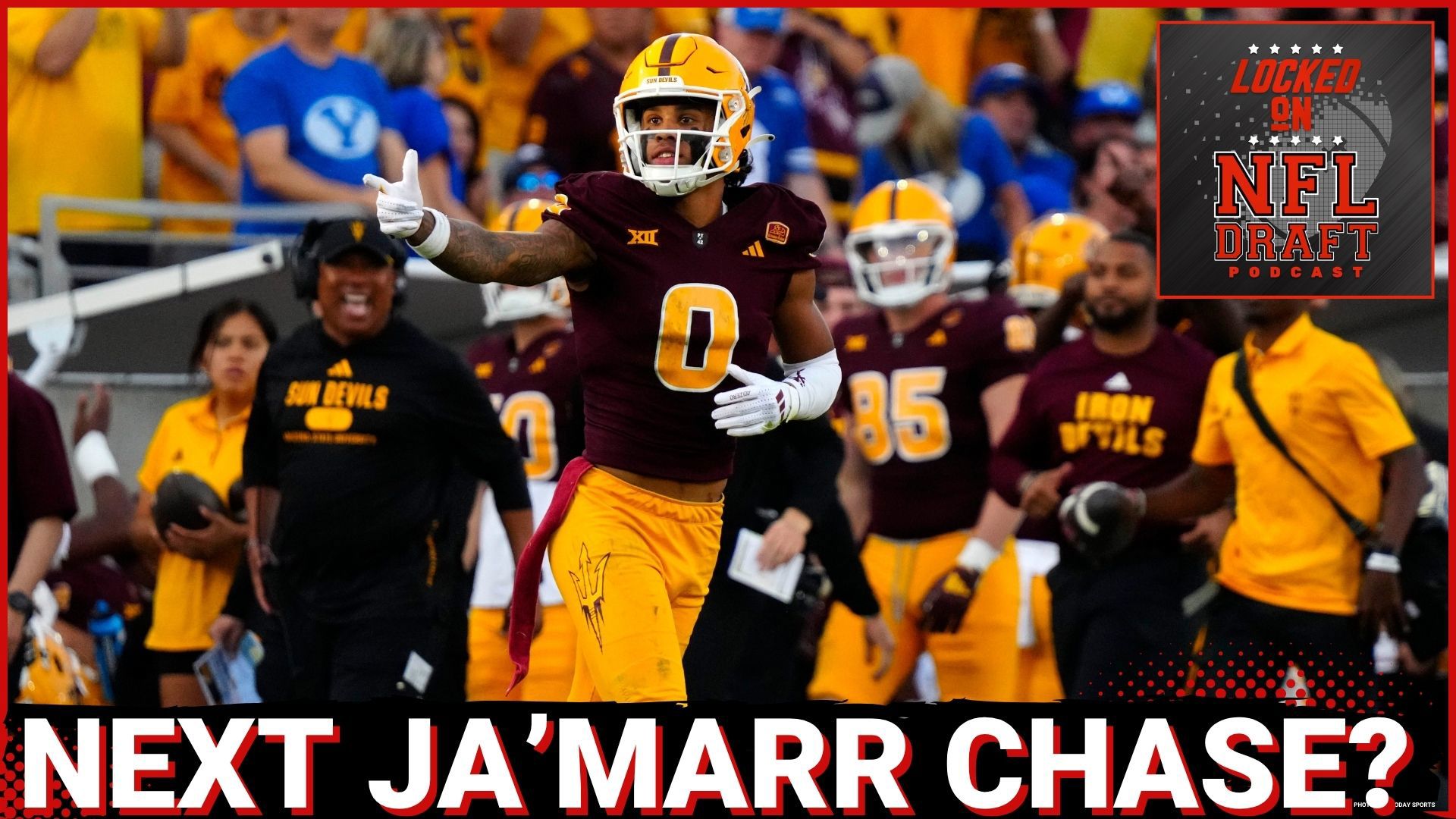 Arizona State Star Jordan Tyson EMERGES as Top WR Prospect | | Is He ...