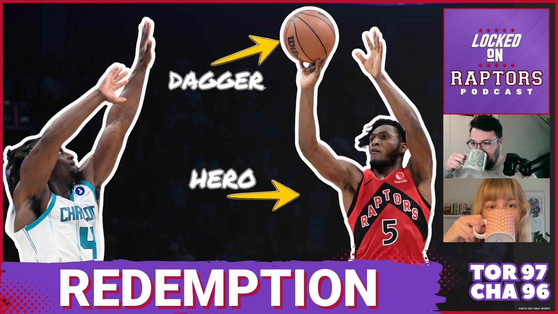 REDEMPTION: Immanuel Quickley BURIES Hornets at the buzzer; Raptors ...