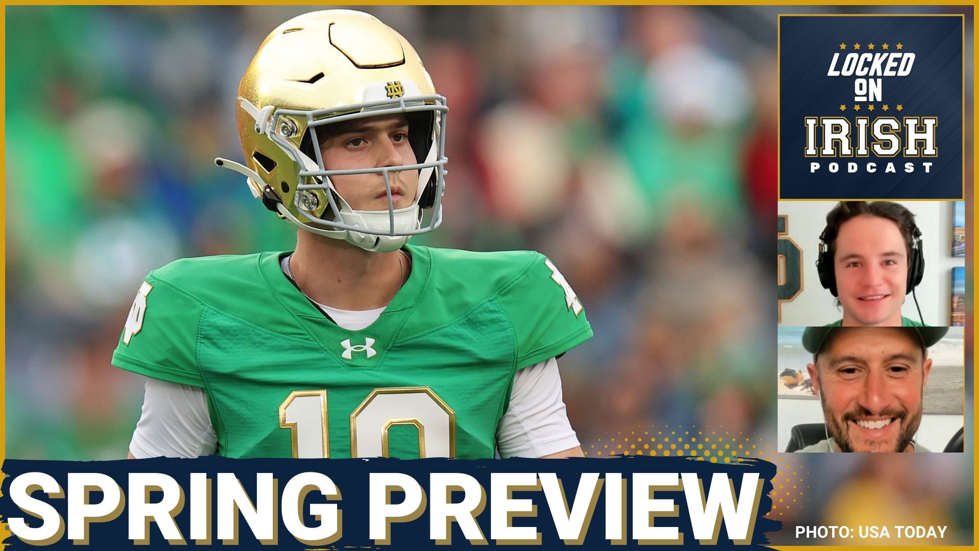 NOTRE DAME SPRING PREVIEW! Biggest storylines, position battles, and ...