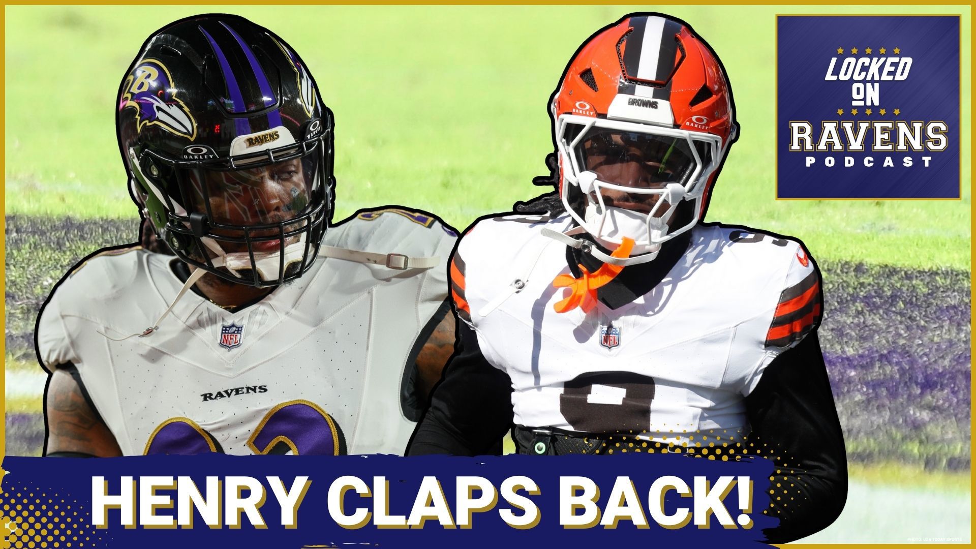 Derrick Henry CLAPS BACK at Browns DB's WILD comments, Baltimore Ravens ...