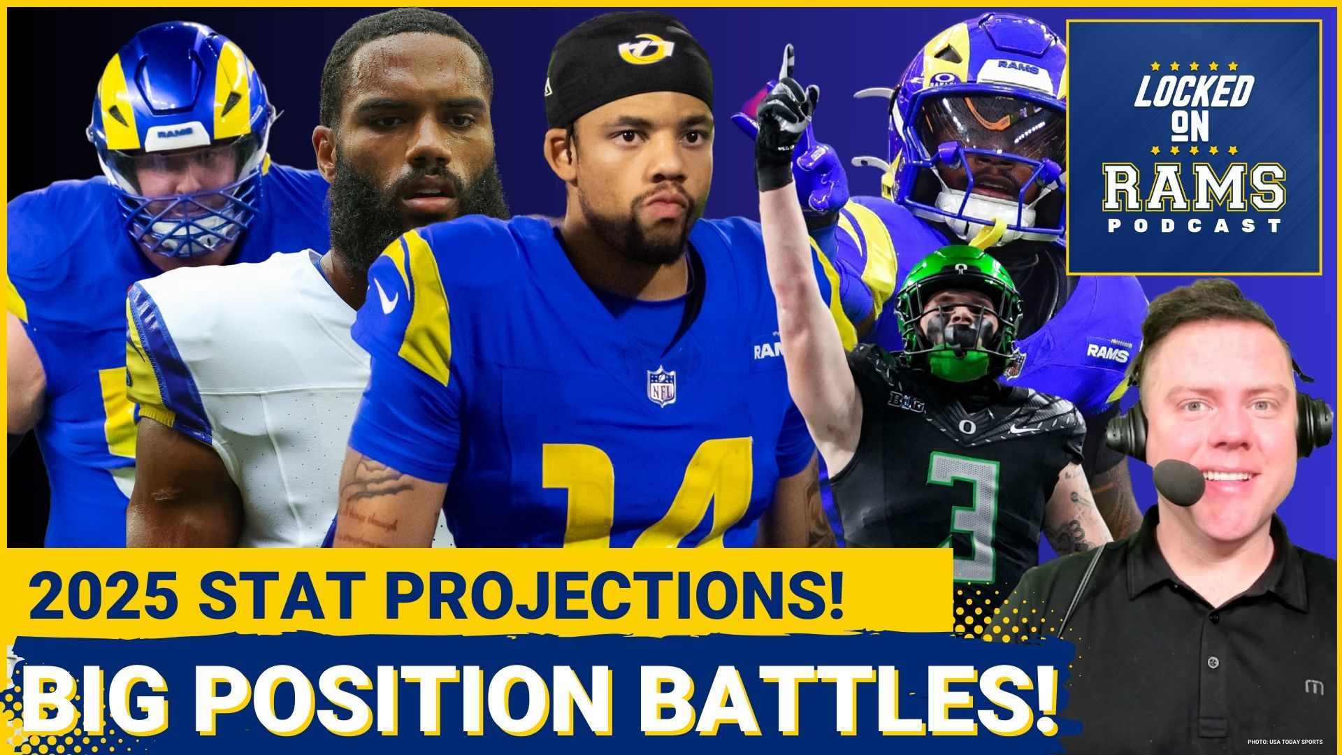 5 Rams That Could LOSE Their Jobs! Rams 2025 Stats Projections, Jalen ...