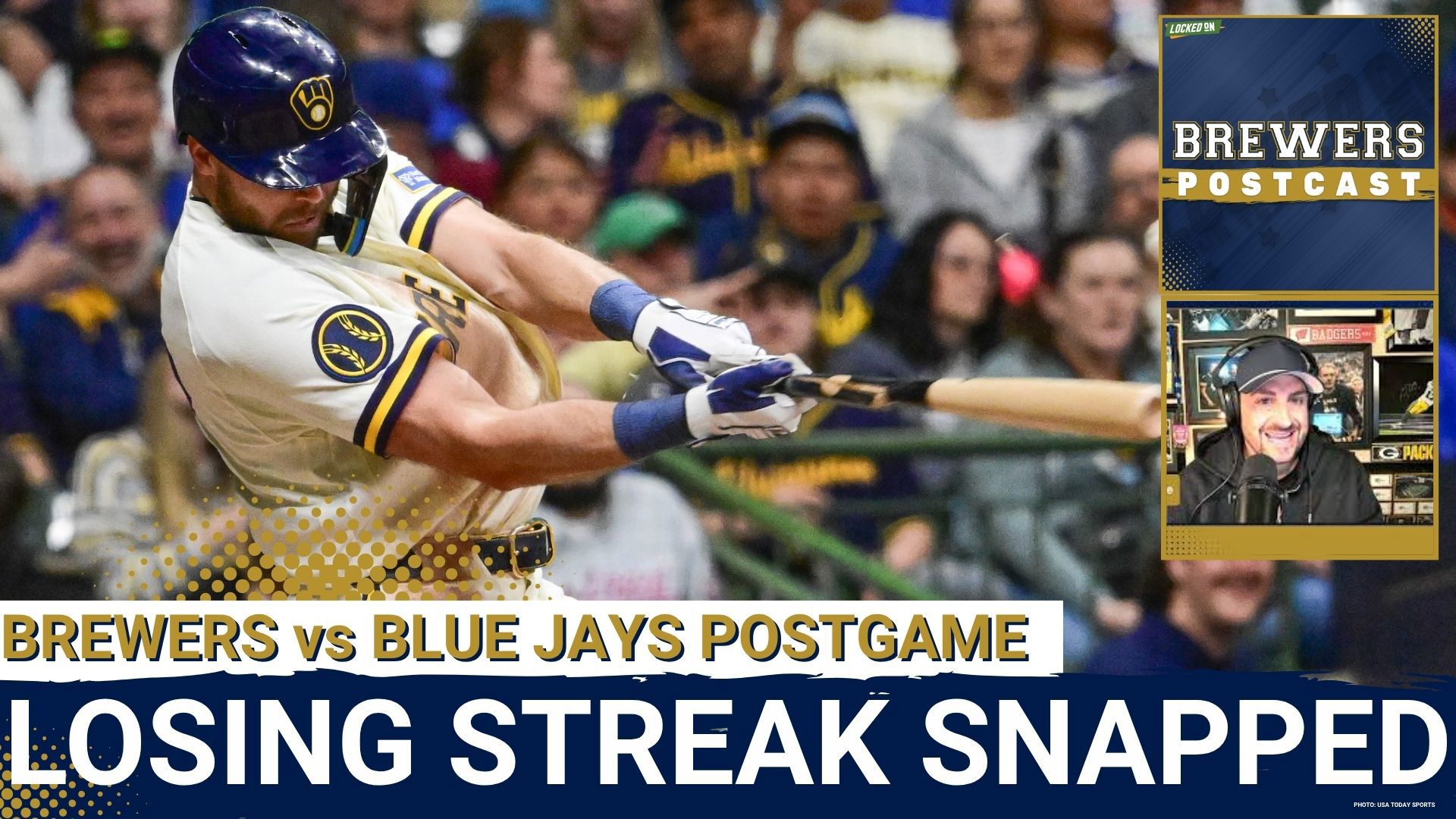 BREWERS POSTCAST: Brewers Rally Late to SNAP Losing Streak with WIN ...