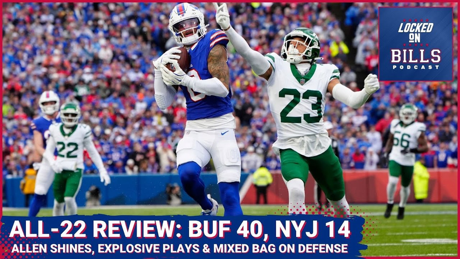 Bills 40, Jets 14: What film revealed in Josh Allen’s 3 TD performance & Buffalo’s defense ...