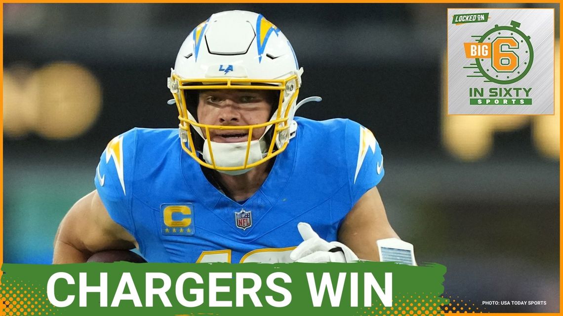 Chargers Beat Eagles In OVERTIME On Monday Night | The Big 6 in 60 ...