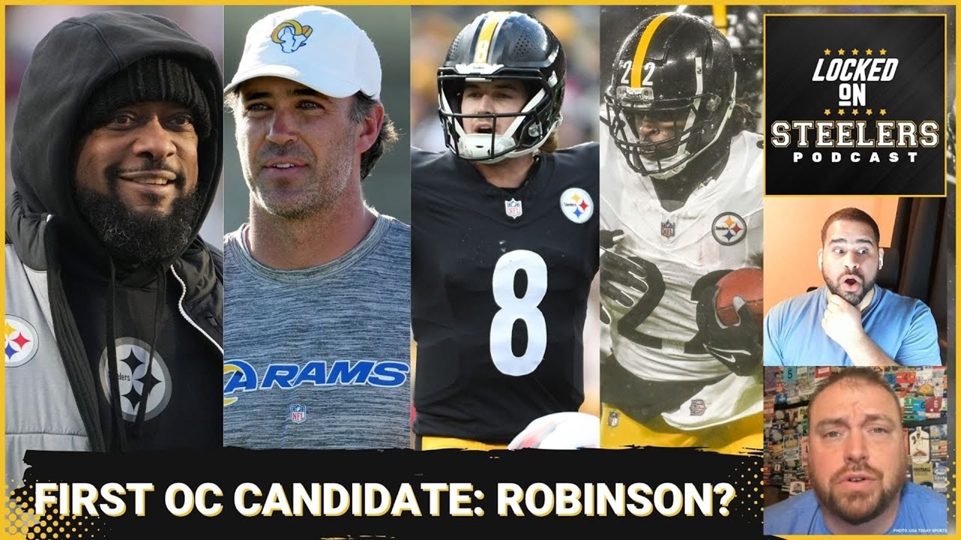 Steelers Interview Rams QB Coach Zac Robinson for Offensive Coordinator ...