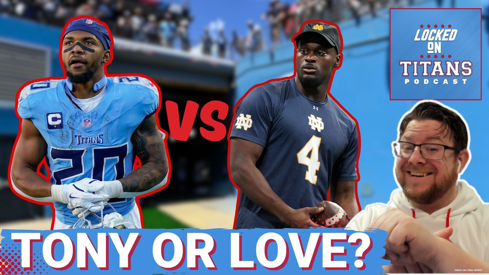 Tennessee Titans Jeremiyah Love Pick AFFECTS Tony Pollard TIMELINE ...