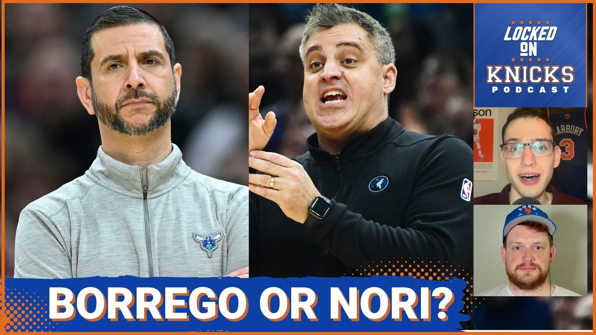 Knicks INTERVIEW James Borrego AND Micah Nori + Thoughts On Round One ...
