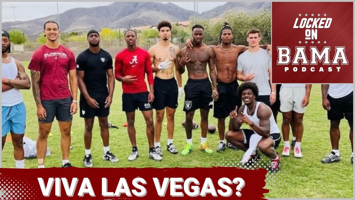ALERT: Alabama's Offensive Weapons CONVERGE on Las Vegas Strip | Are ...