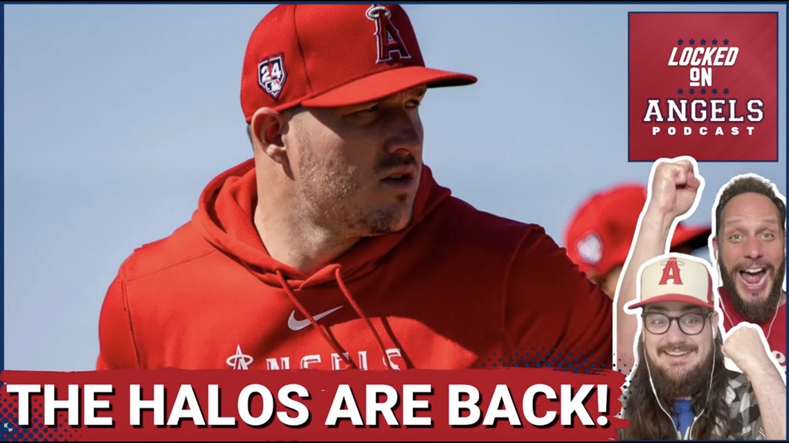 Los Angeles Angels Spring Training BEGINS! Hitting & Pitching ...