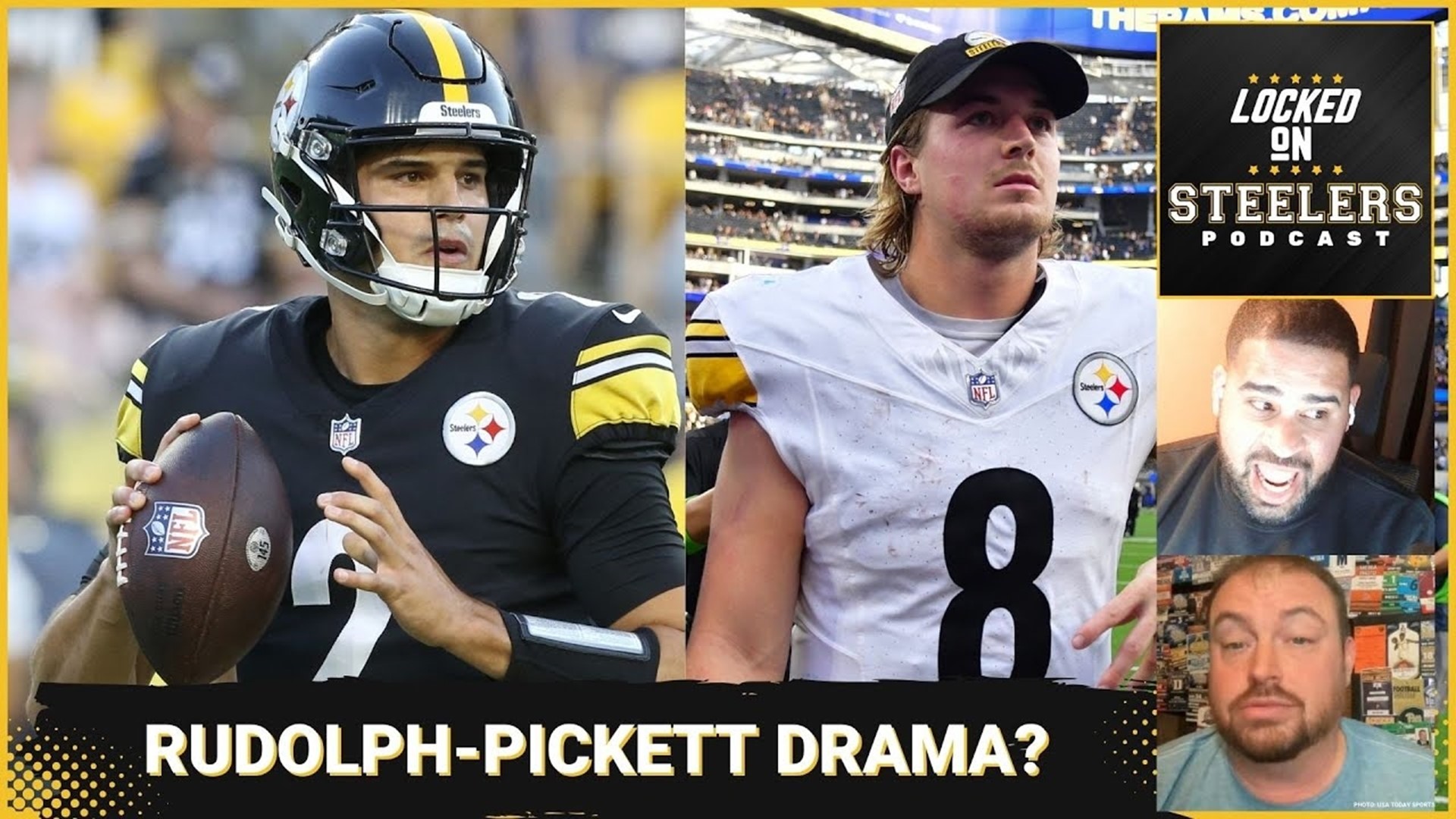 Steelers Have Kenny Pickett/Mason Rudolph Drama? Insider Look | Stars ...