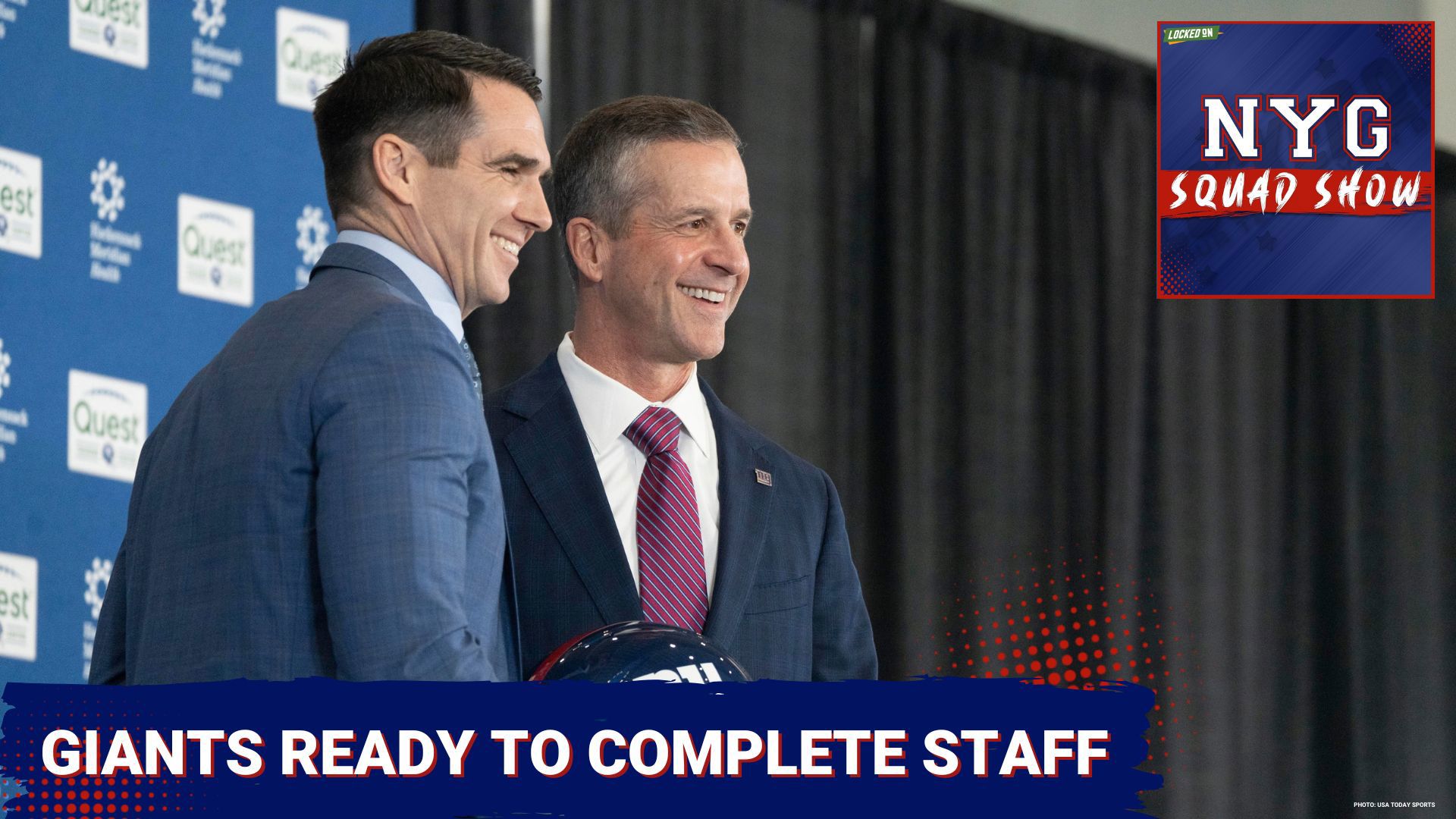 GIANTS SQUAD SHOW: John Harbaugh and Company shape the Giants! | krem.com