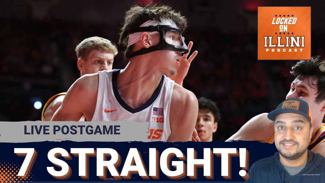 LIVE POSTGAME: Illini Win Their Seventh Straight in Battle vs Minnesota ...
