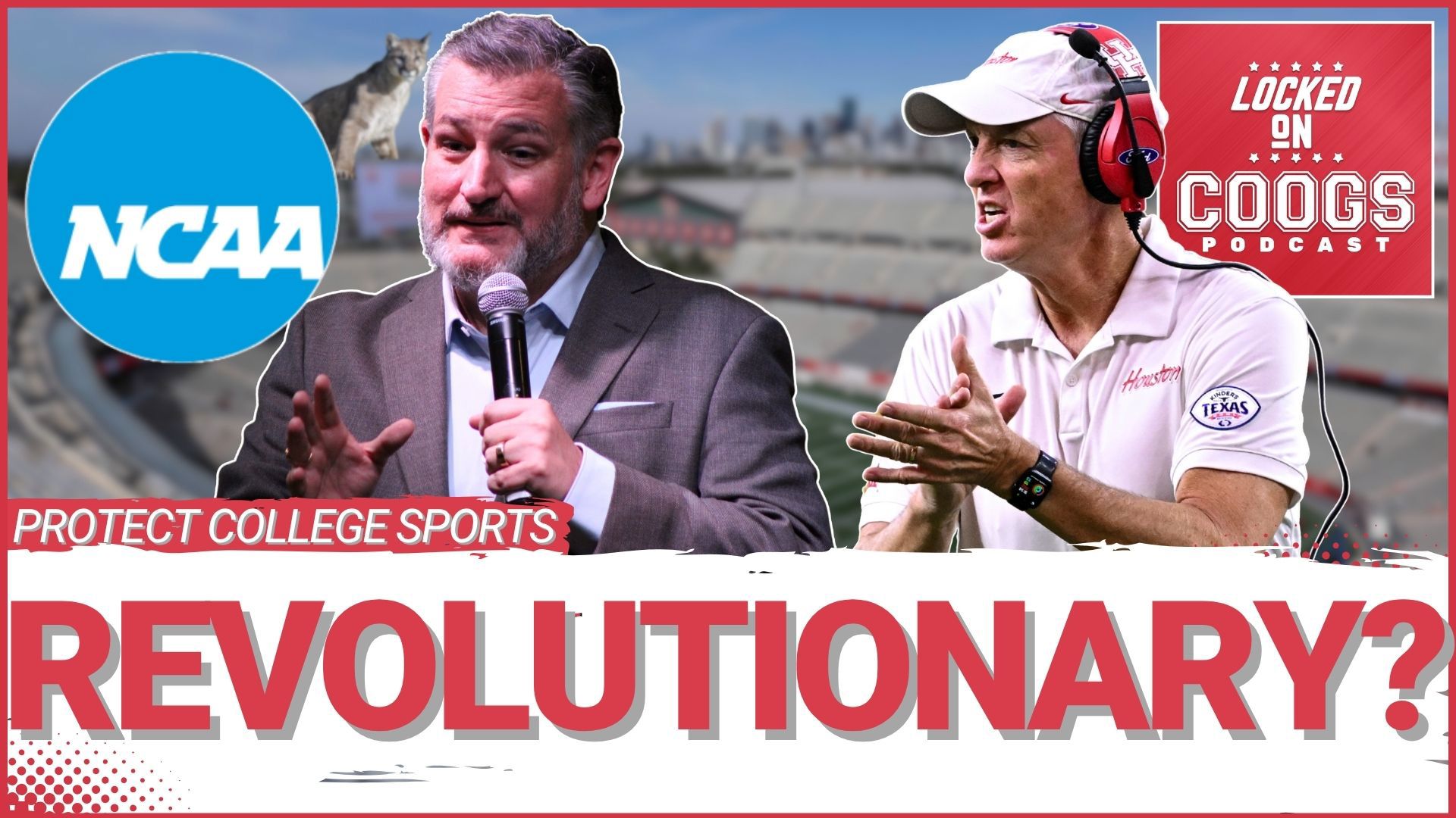 BREAKING The NCAA? Houston Can BENEFIT as College Sports LANDSCAPE ...