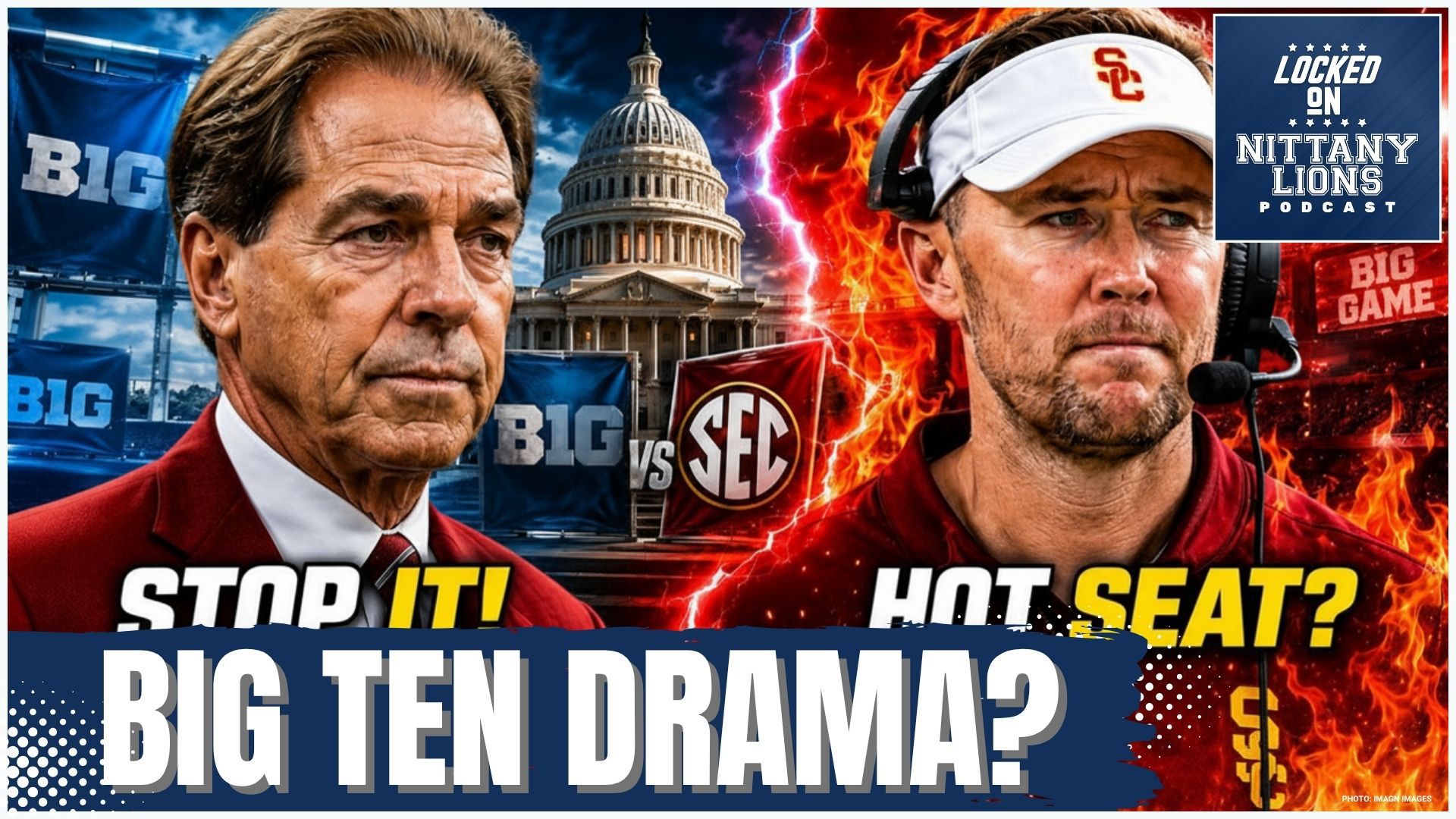 Nick Saban Wants to STOP the Big Ten-SEC Merger + Lincoln Riley Should ...