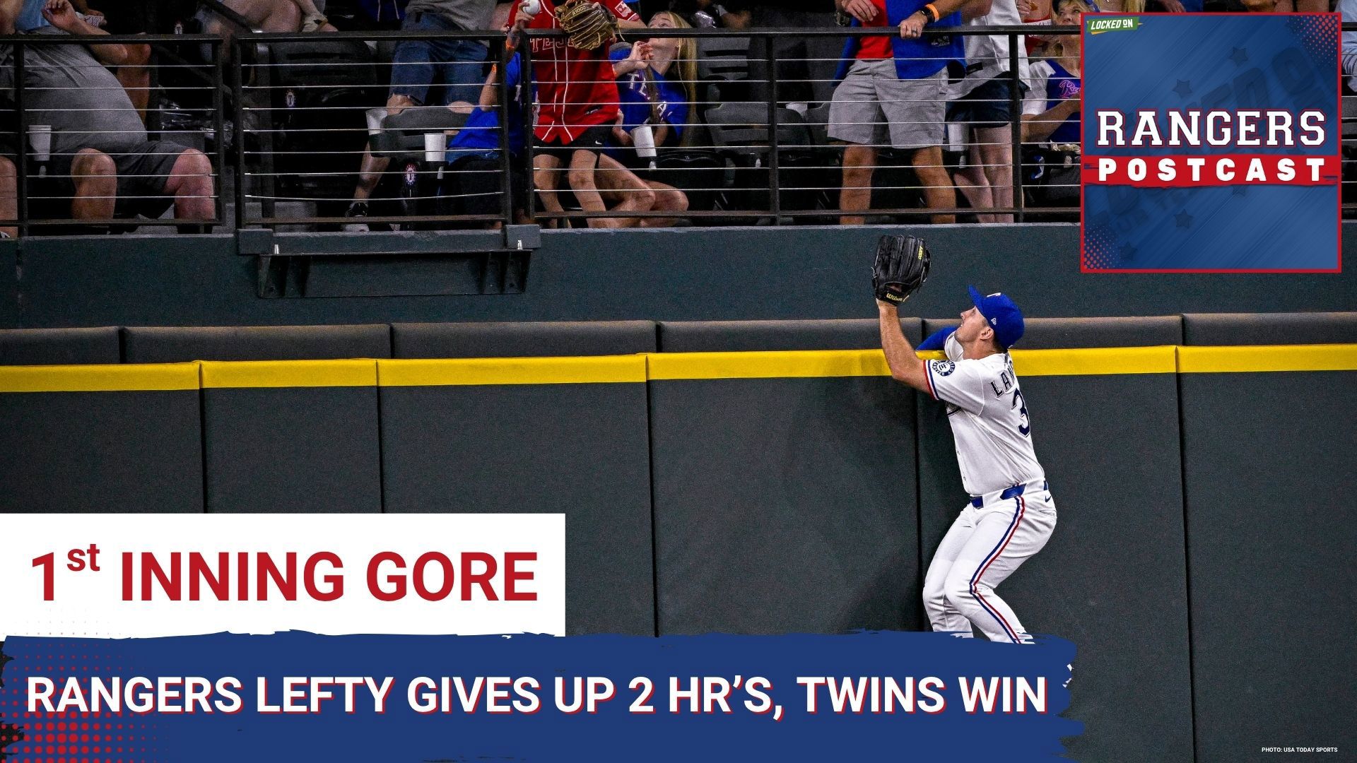 RANGERS POSTCAST: The Rangers returned home and LOST to the Twins in ...