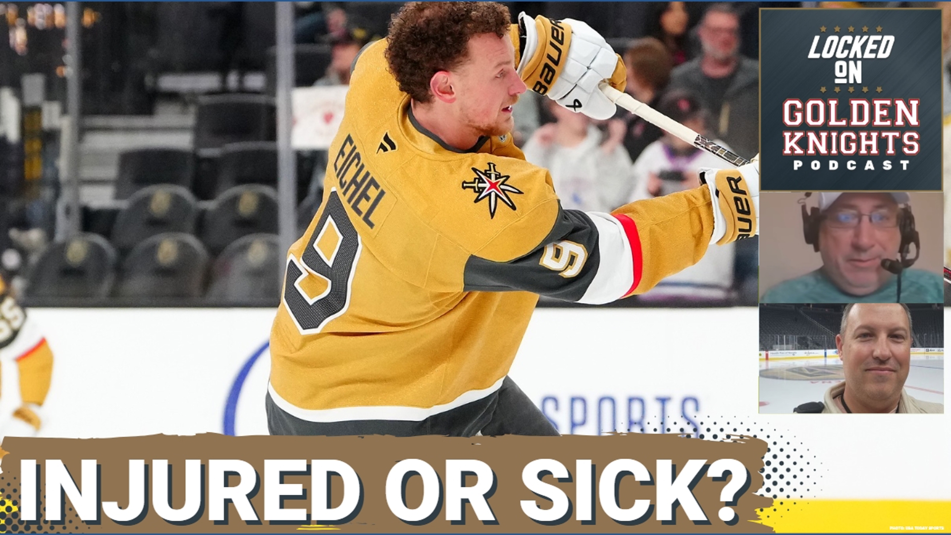 UNCERTAINTY: Vegas Golden Knights, Jack Eichel Illness, and Bruce ...