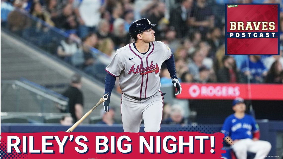 BRAVES POSTCAST: Grant Holmes SHOVES, Riley hits two homers as Atlanta ...