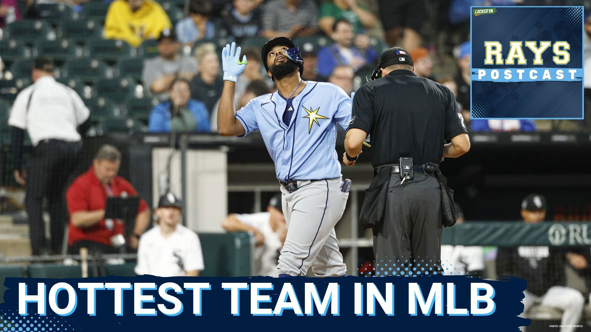 RAYS POSTCAST: The Tampa Bay Rays STAY HOT as they blow out the Chicago ...