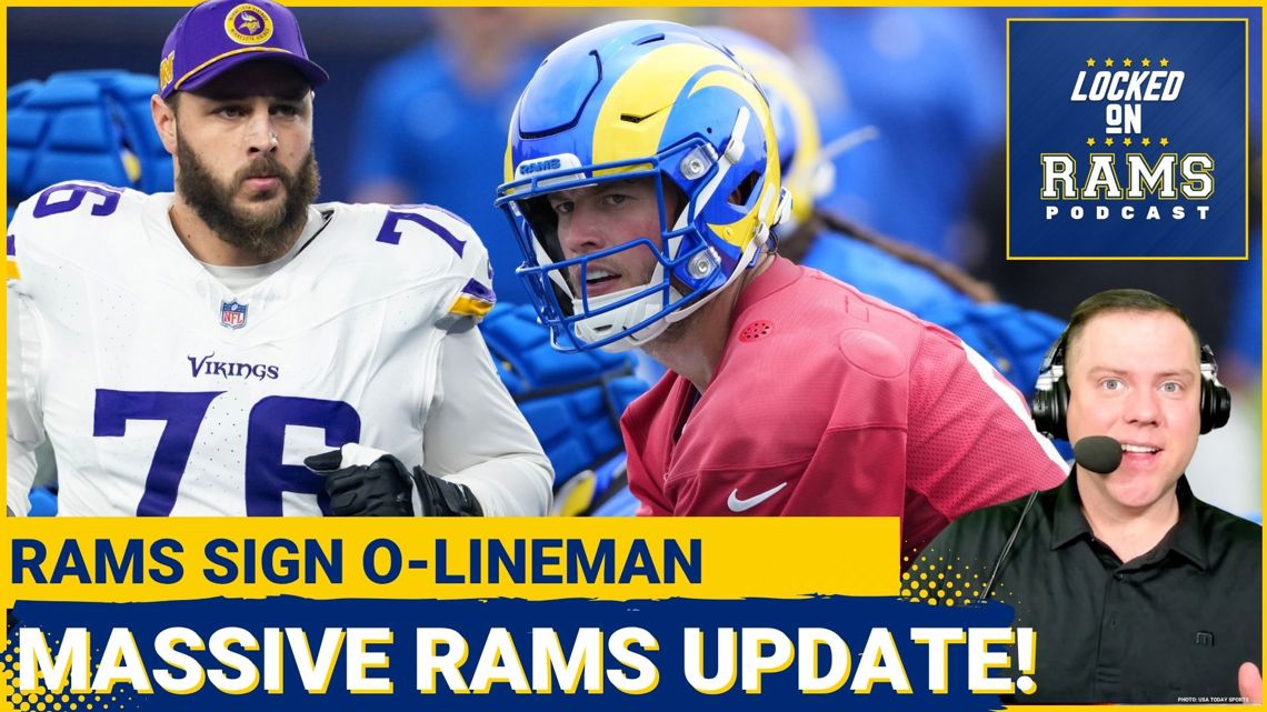 Rams Sign Offensive Lineman, Massive Rams OTAs Update, McVay Gives ...